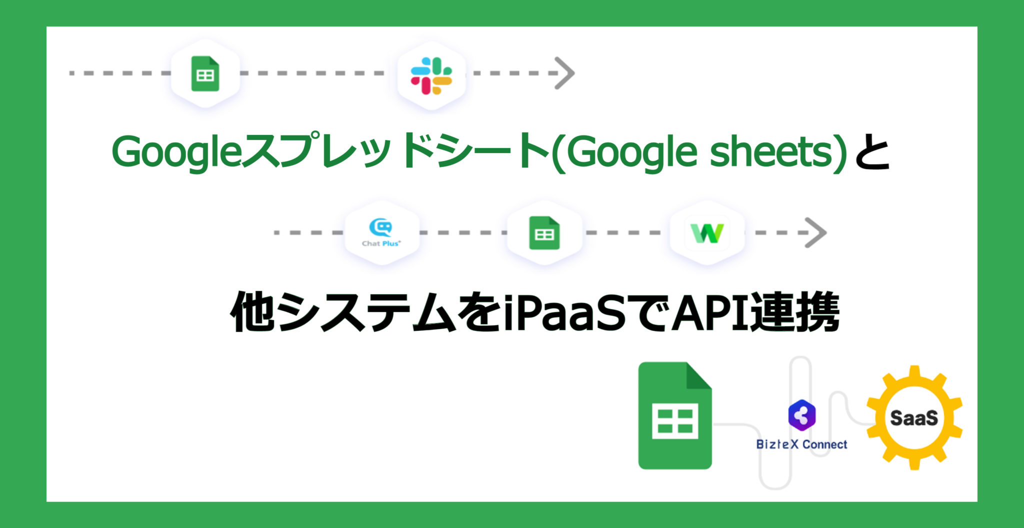 APIを使ったGoogleスプレッドシートの連携方法【BizteX Connect】 - 業務効率化・自動化を知るならDXhacker